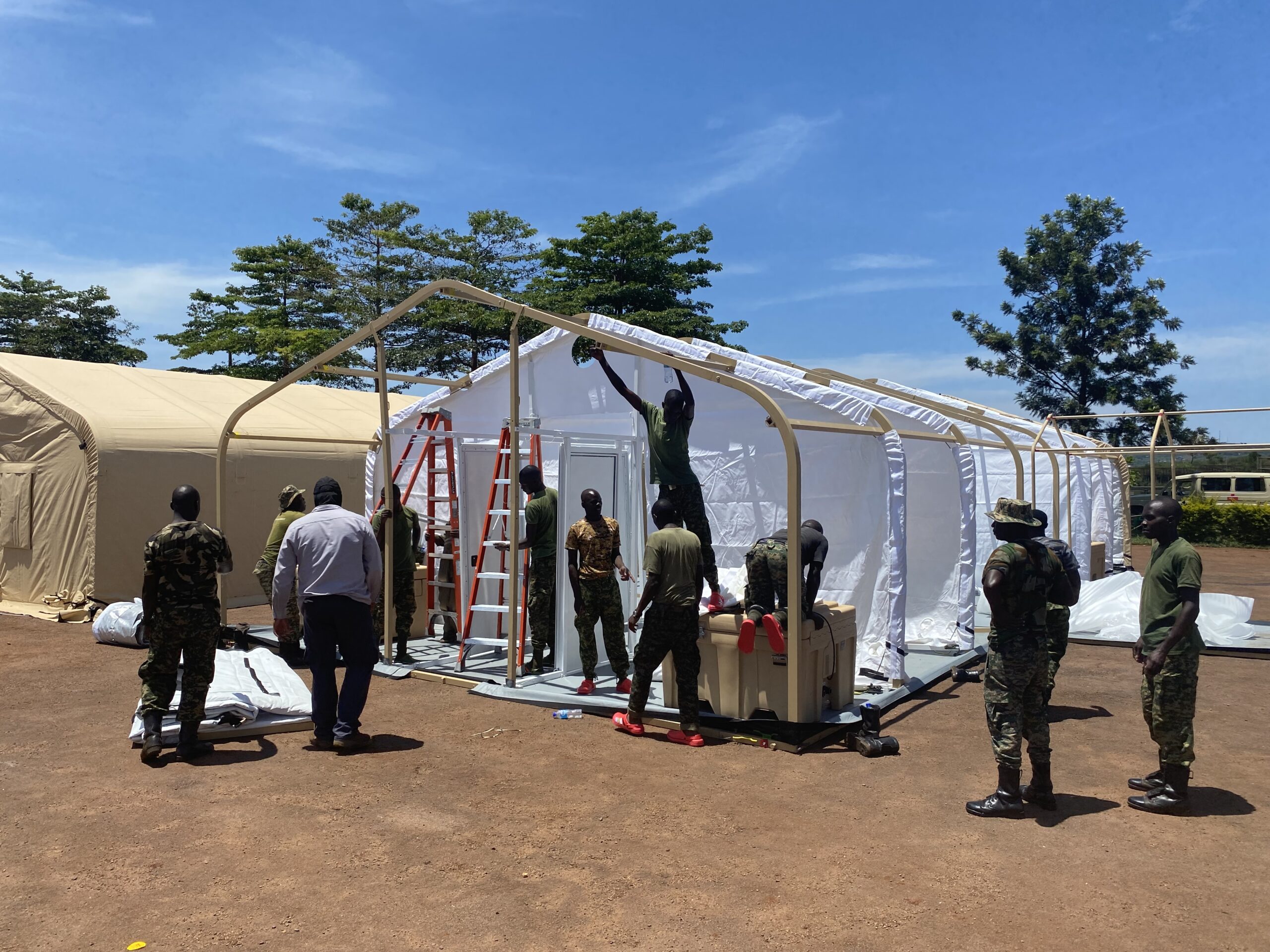 Uganda Gets Second Portable Hospital - Africa Defense Forum